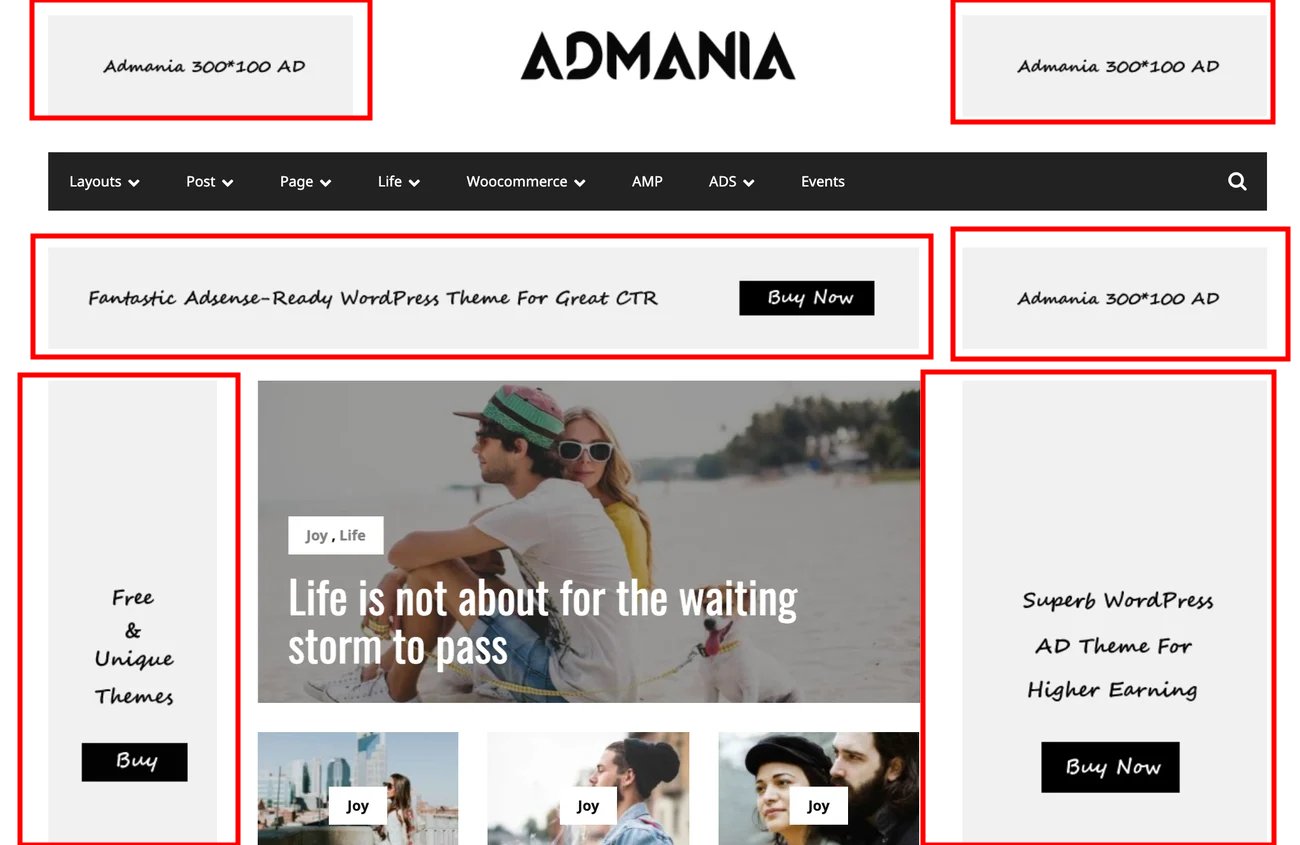 Admania – Adsense WordPress Theme | WordPress.org